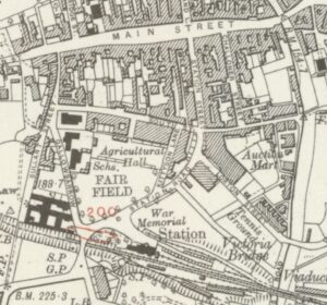 Map 1864 1923 Cockermouth before and after railway – Cockermouth ...